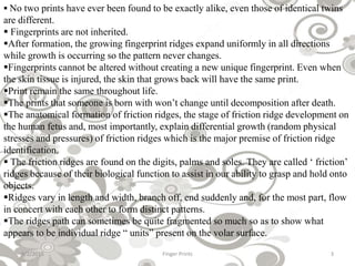 Fingerprints | PPTX