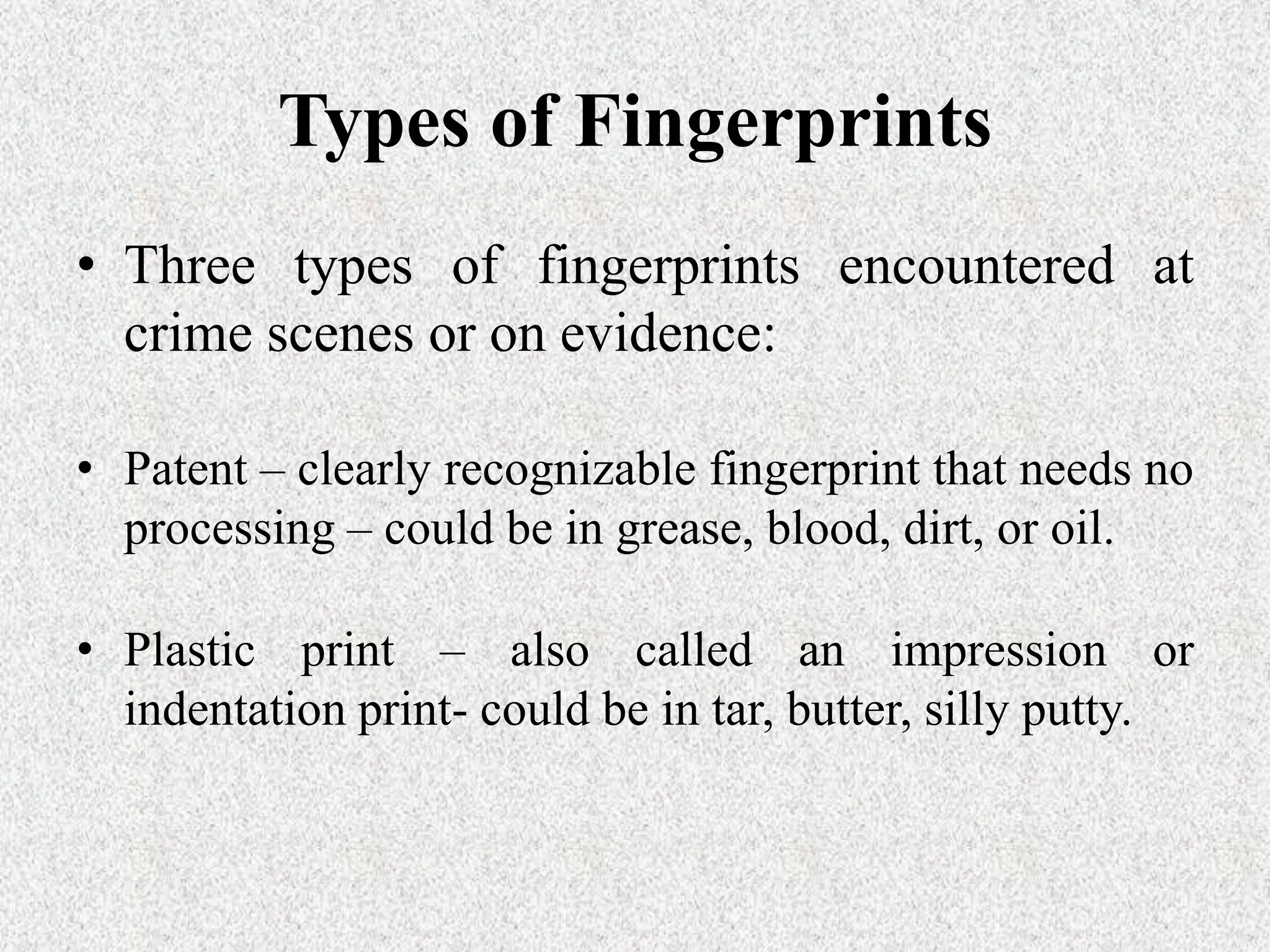 Fingerprints | PPTX