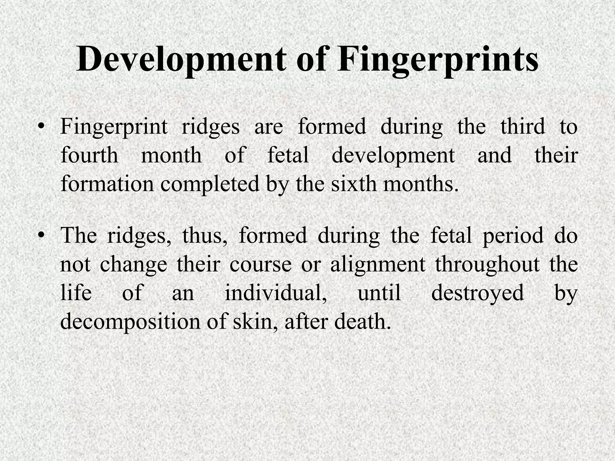Fingerprints | PPTX
