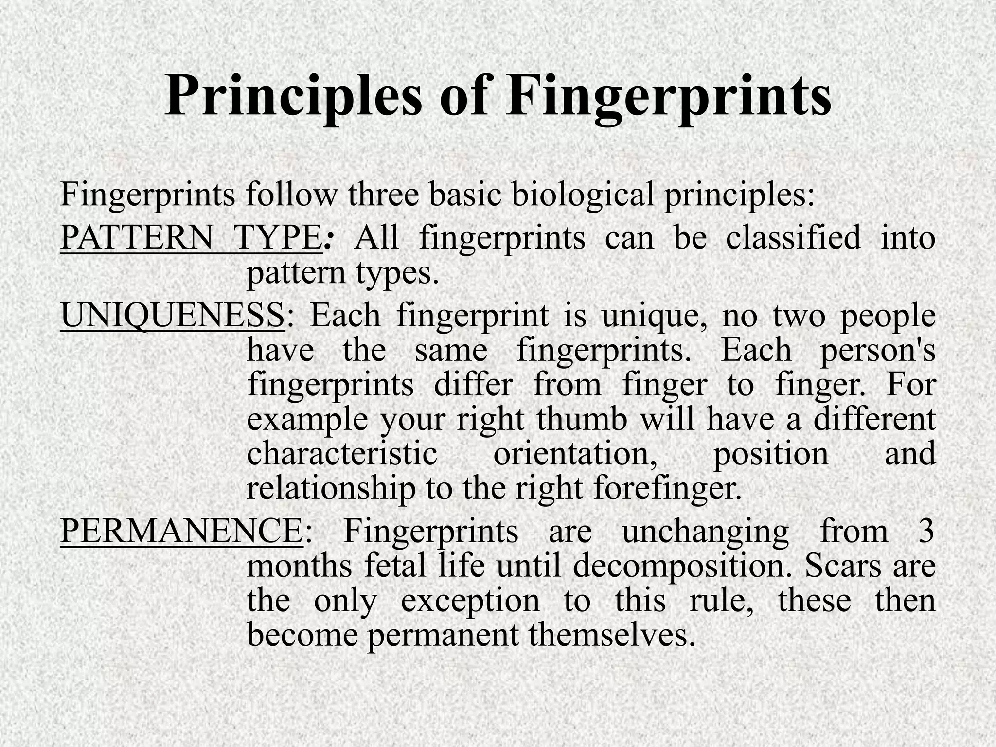Fingerprints | PPTX