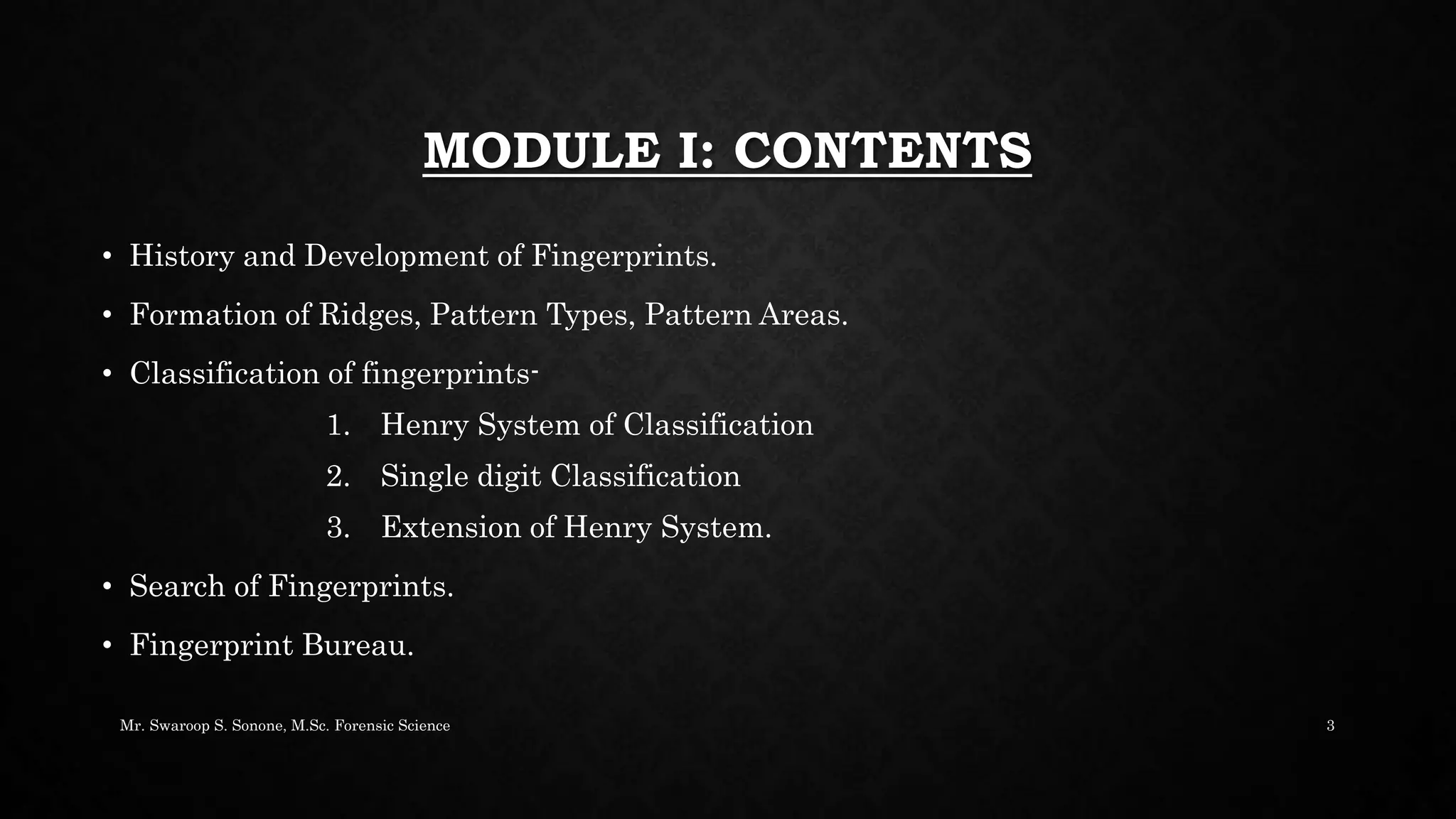 Fingerprint - Everything You Need To Know About Fingerprints | PPTX