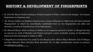 Fingerprint - Everything You Need To Know About Fingerprints | PPTX