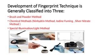 Finger Prints IN FORENSIC PATHOLOGY.pptx
