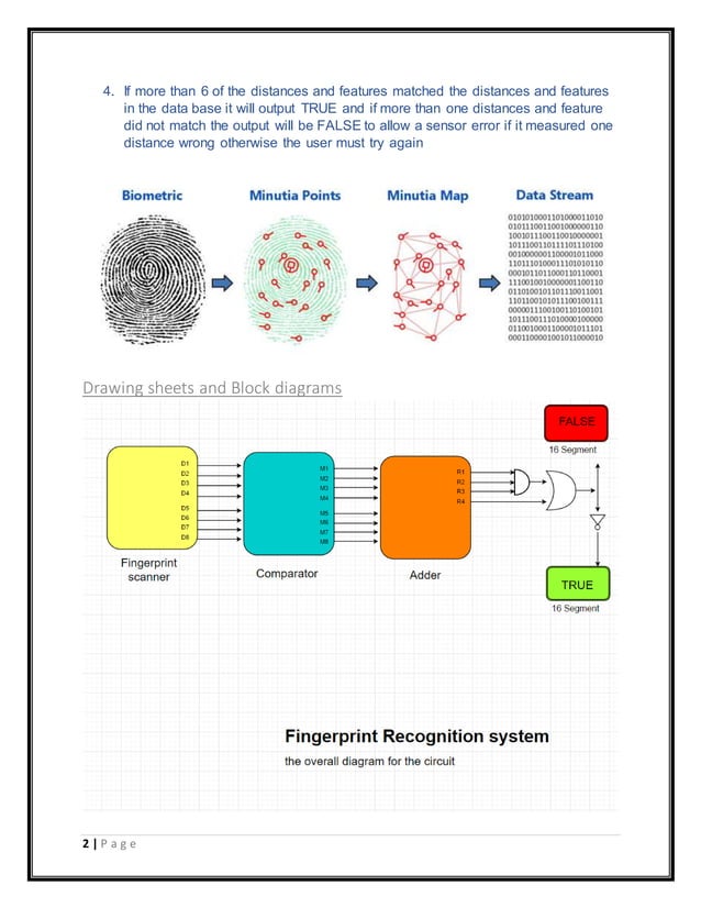 Finger prints report | PDF
