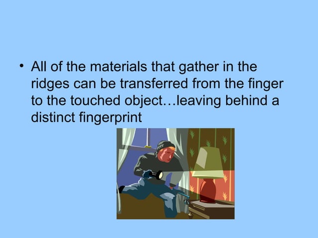 Fingerprints and ridge characteristics | PPT | Skin and Dermatology ...