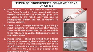 Fingerprint science | PPTX
