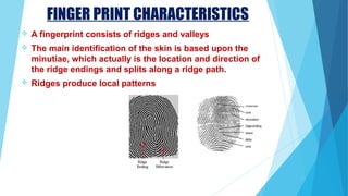 Finger print sensor and its application | PPT