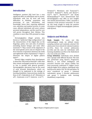 Fingerprints & intelligences | PDF