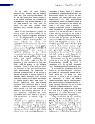 Fingerprints & intelligences | PDF