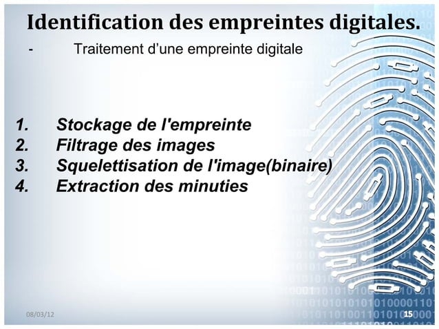 Finger prints presentation opencv | PPT Finger prints presentation opencv | PPT