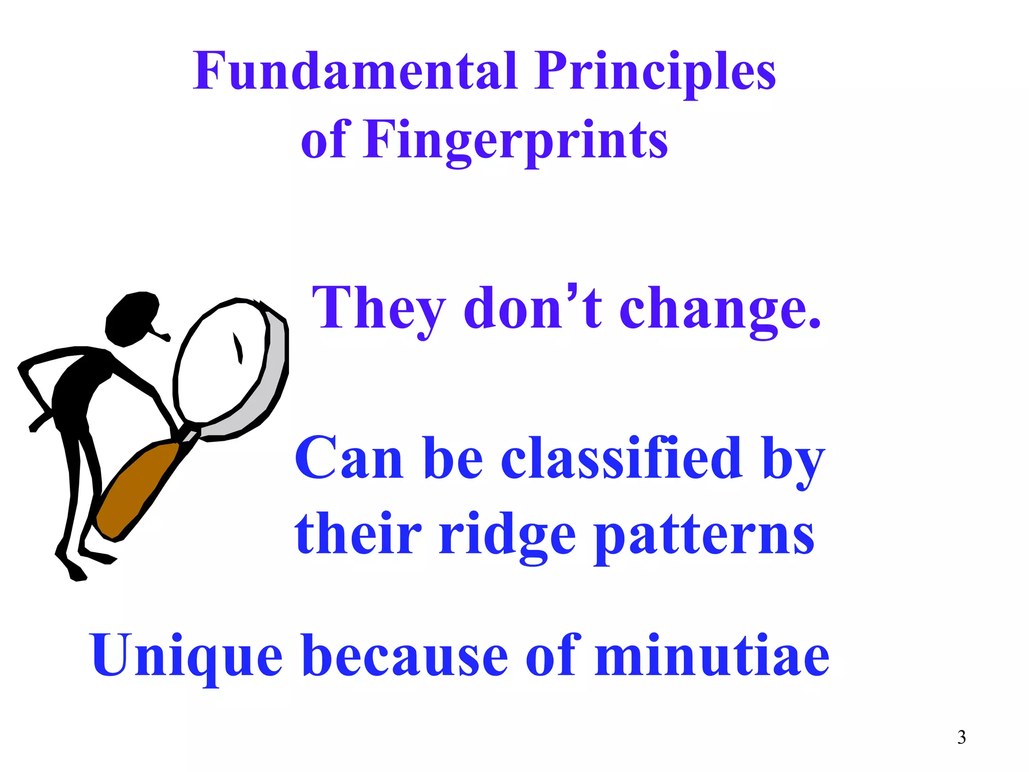 Introduction to Fingerprints | PPTX