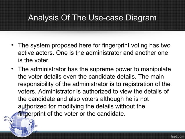 Fingerprint voting system | PPT
