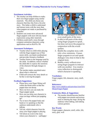 Finger puppets lt | PDF