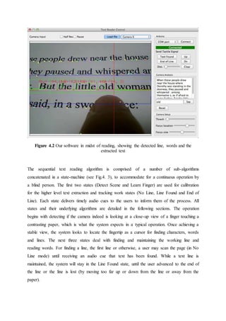 Finger reader thesis and seminar report | DOCX