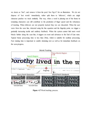 Finger reader thesis and seminar report | DOCX