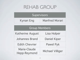 Finger Rehabilitation Robot - Justinas Miseikis | PPT