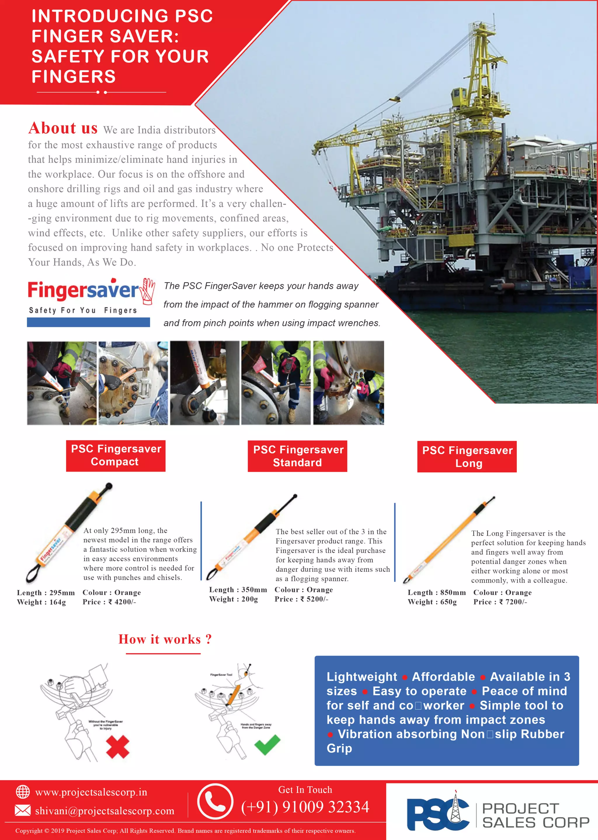 PSC Fingersaver Hand Safety Tool 2019 | PDF