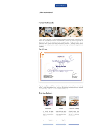 Data Science with Python | PDF