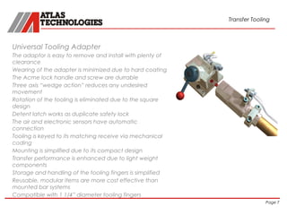 Finger tooling presentation | PPT