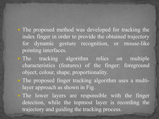 Finger tracking | PPTX