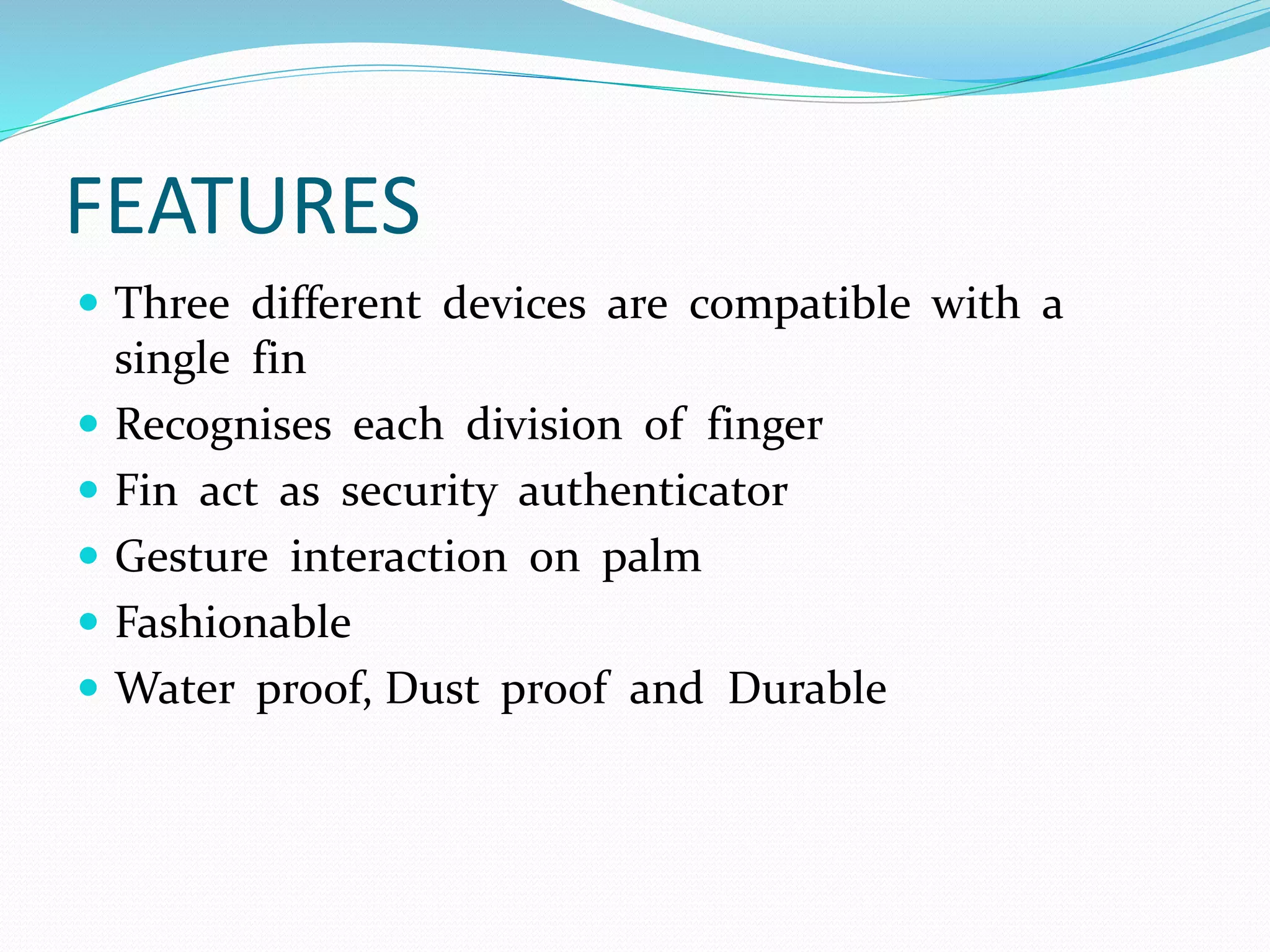 Fin gesture control 1 | PPTX
