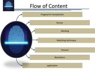 Fingerprint identification and biometric devices | PPT