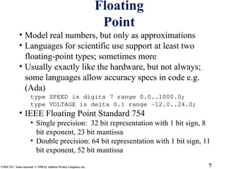 datatypesinformation datatypes finin5.ppt