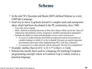 functional programming language of pcpf subject | PPT