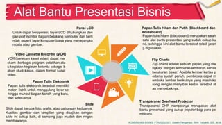 BAB 16 - PRESENTASI BISNIS | PPTX