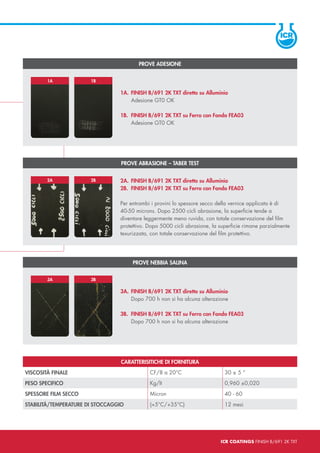 Brochure FINISH B/691 2K TXT - edizione italiana | PDF