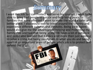 FBI Agent Ppoint | PPTX