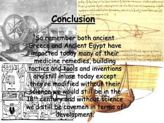 Math & Science of Ancient Greece and Egypt | PPTX