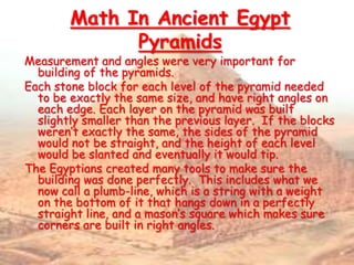 Math & Science of Ancient Greece and Egypt | PPTX