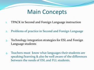Technology in Foreign and Second Langauge Instruction | PPT