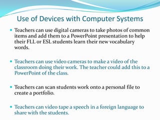 Technology in Foreign and Second Langauge Instruction | PPT