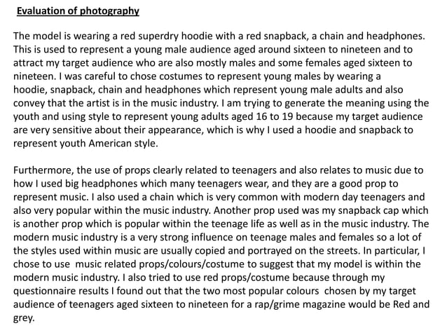 Finished image powerpoint evaluation | PPT