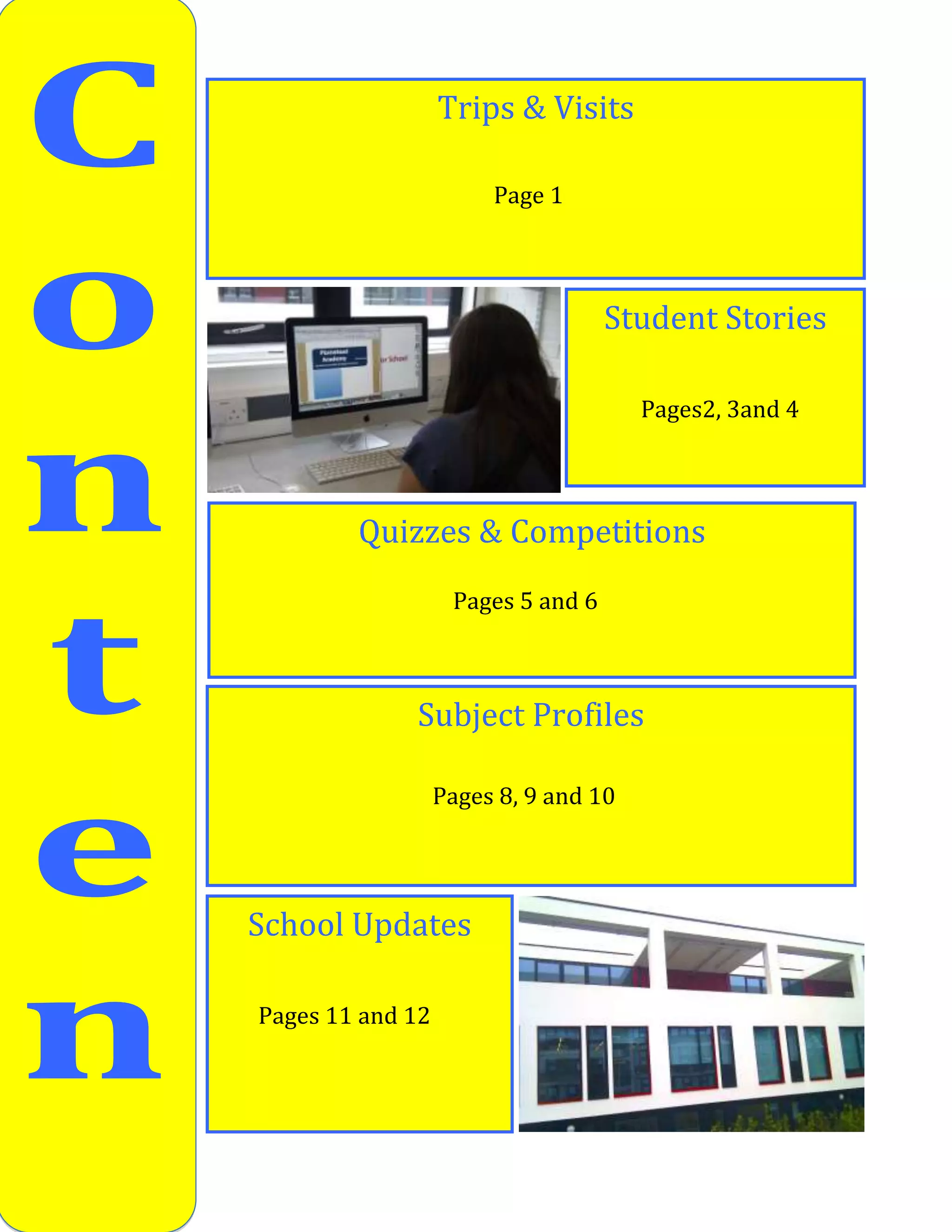 Joy's School magazine | DOCX