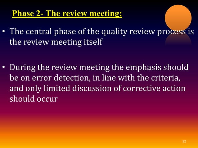 Finished product release, quality review, quality audit and batch ...