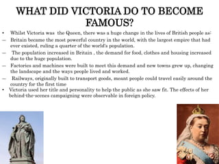 Queen Victoria - British History Icon | PPTX