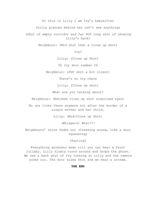 Finished script 2 | PDF