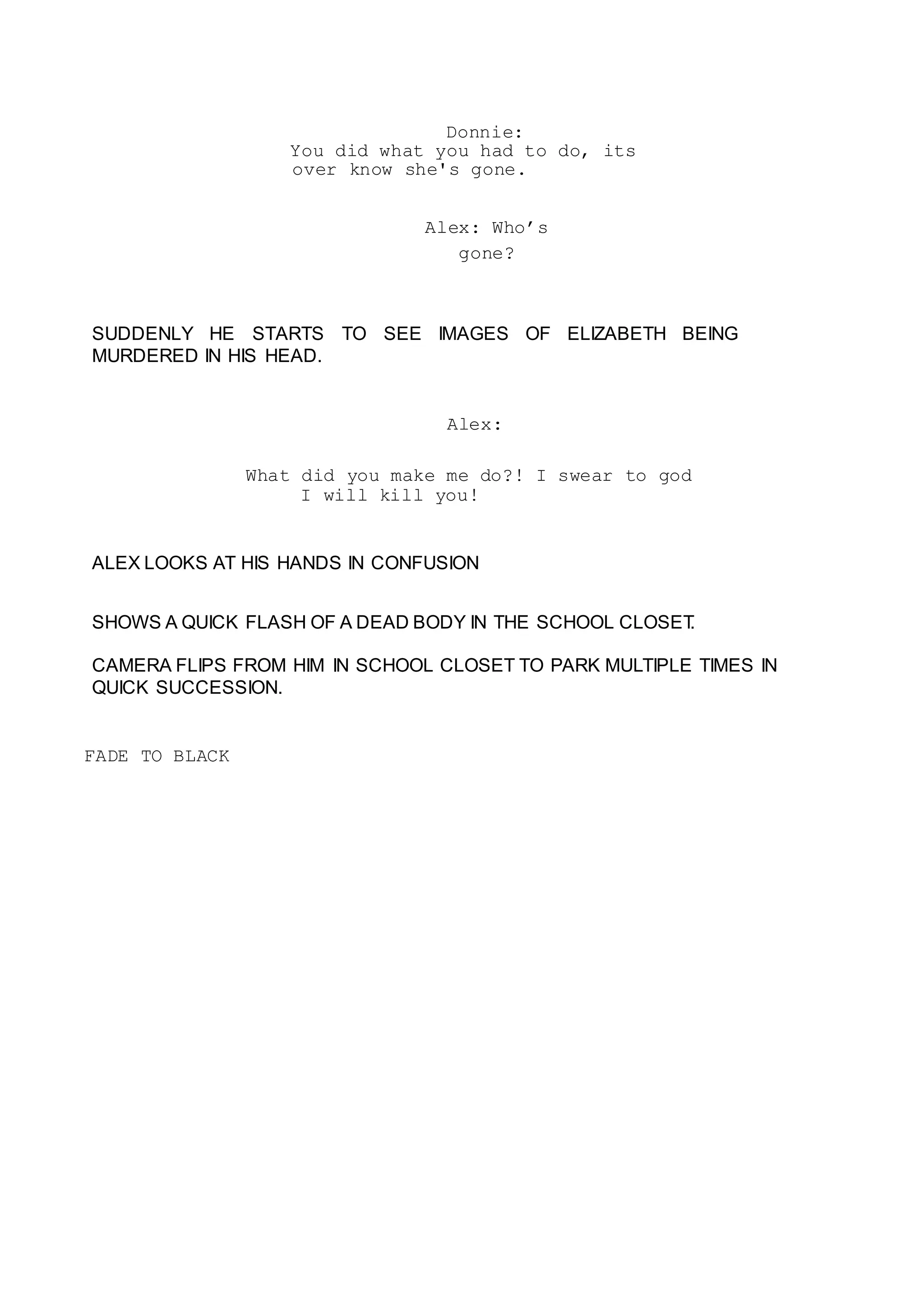 Finished script | PDF