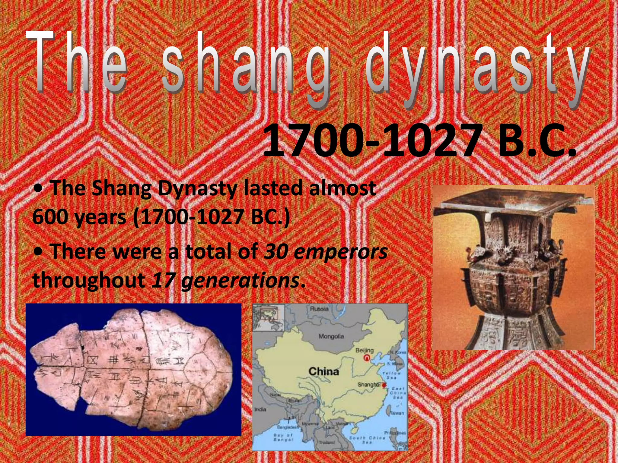 Shang Dynasty | PPT