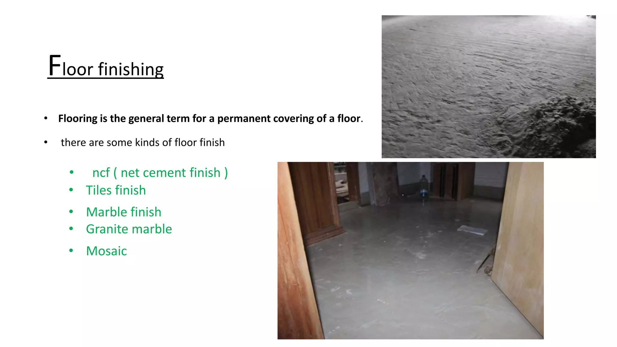 Finishing work,Construction workshop. | PPTX