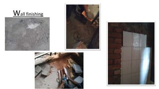 Finishing work,Construction workshop. | PPTX