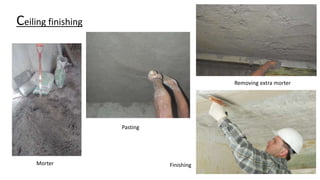 Finishing work,Construction workshop. | PPTX