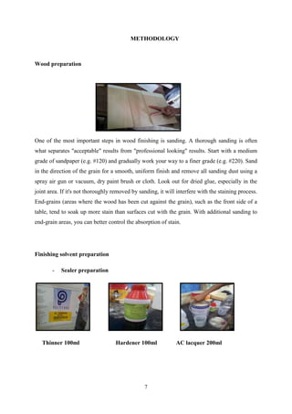 Finishing and coating | DOCX