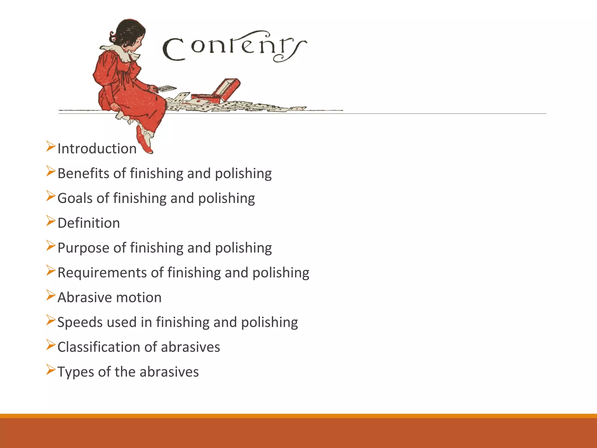 Finishing and polishing | PPT