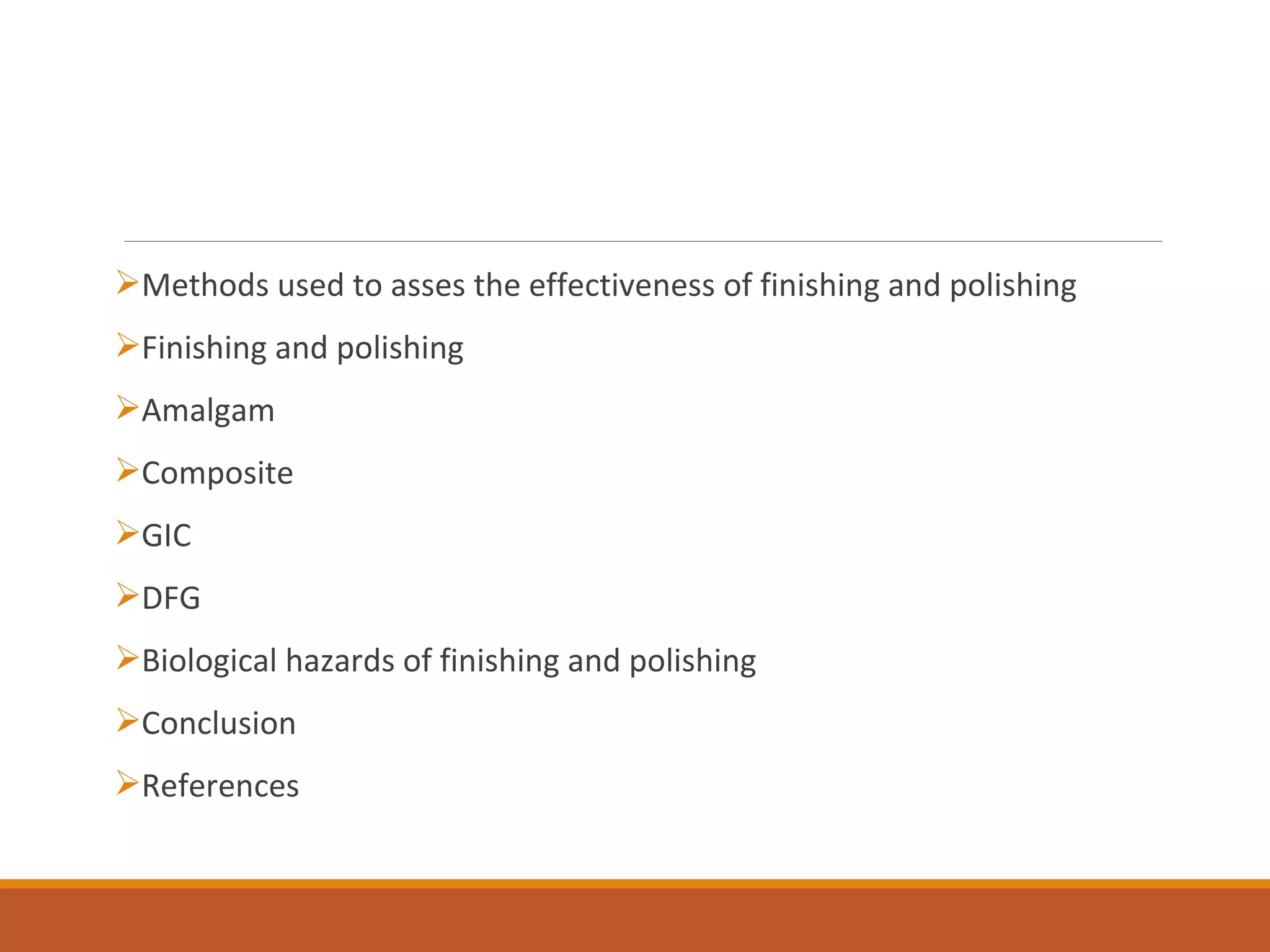 Finishing and polishing | PPT
