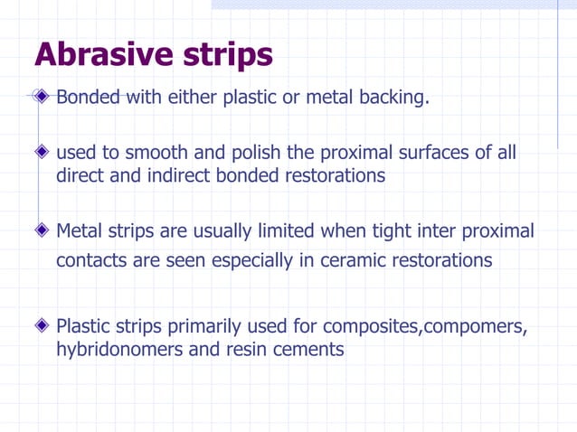 FINISHING AND POLISHING agents.ppt | Oral care | Personal Care