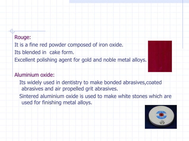 FINISHING AND POLISHING agents.ppt | Oral care | Personal Care